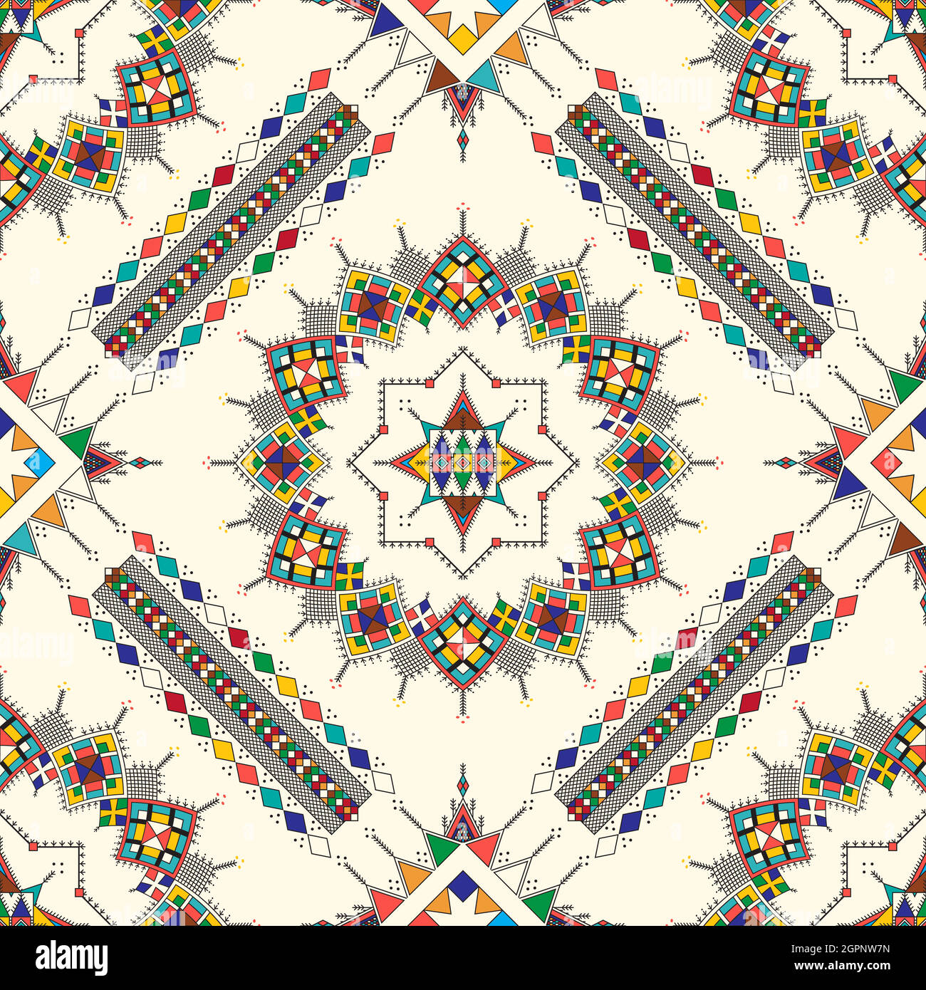 Al-Qatt Al-Asiri pattern 20 Stock Vector Image & Art - Alamy