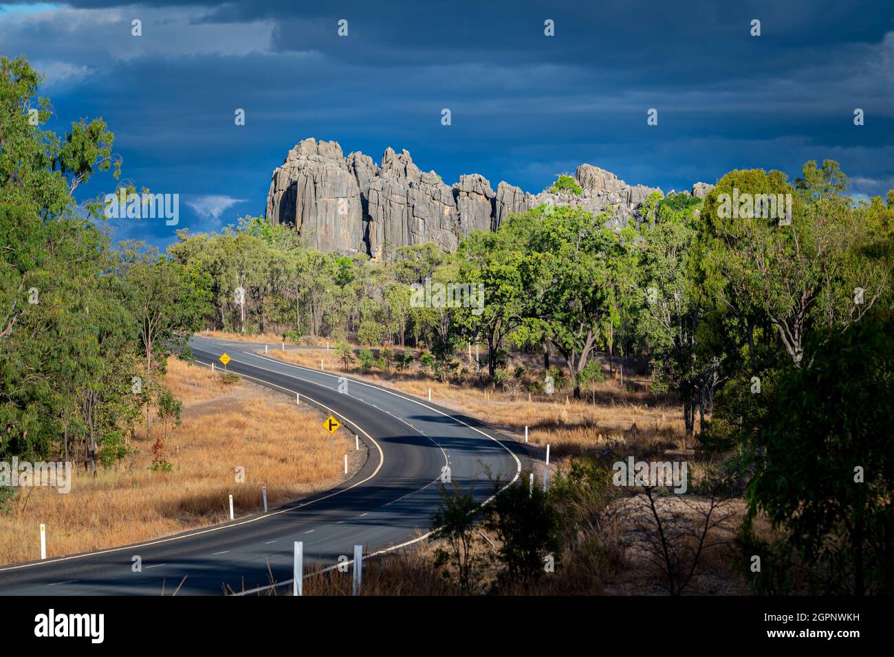 Limestone outcrop at Chillagoe-Mungana Caves National park, North ...