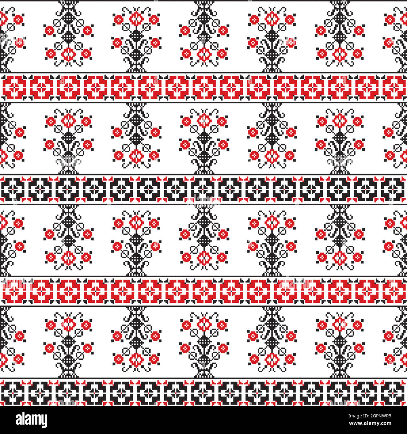 Romanian traditional pattern Stock Vector Image & Art - Alamy
