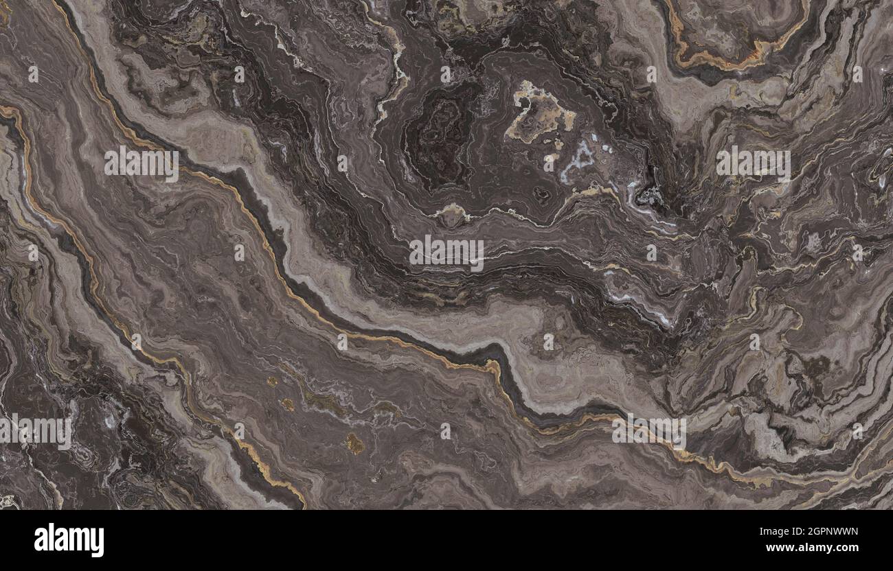 Beautiful brown marble tile. Abstract texture and background. 2D ...