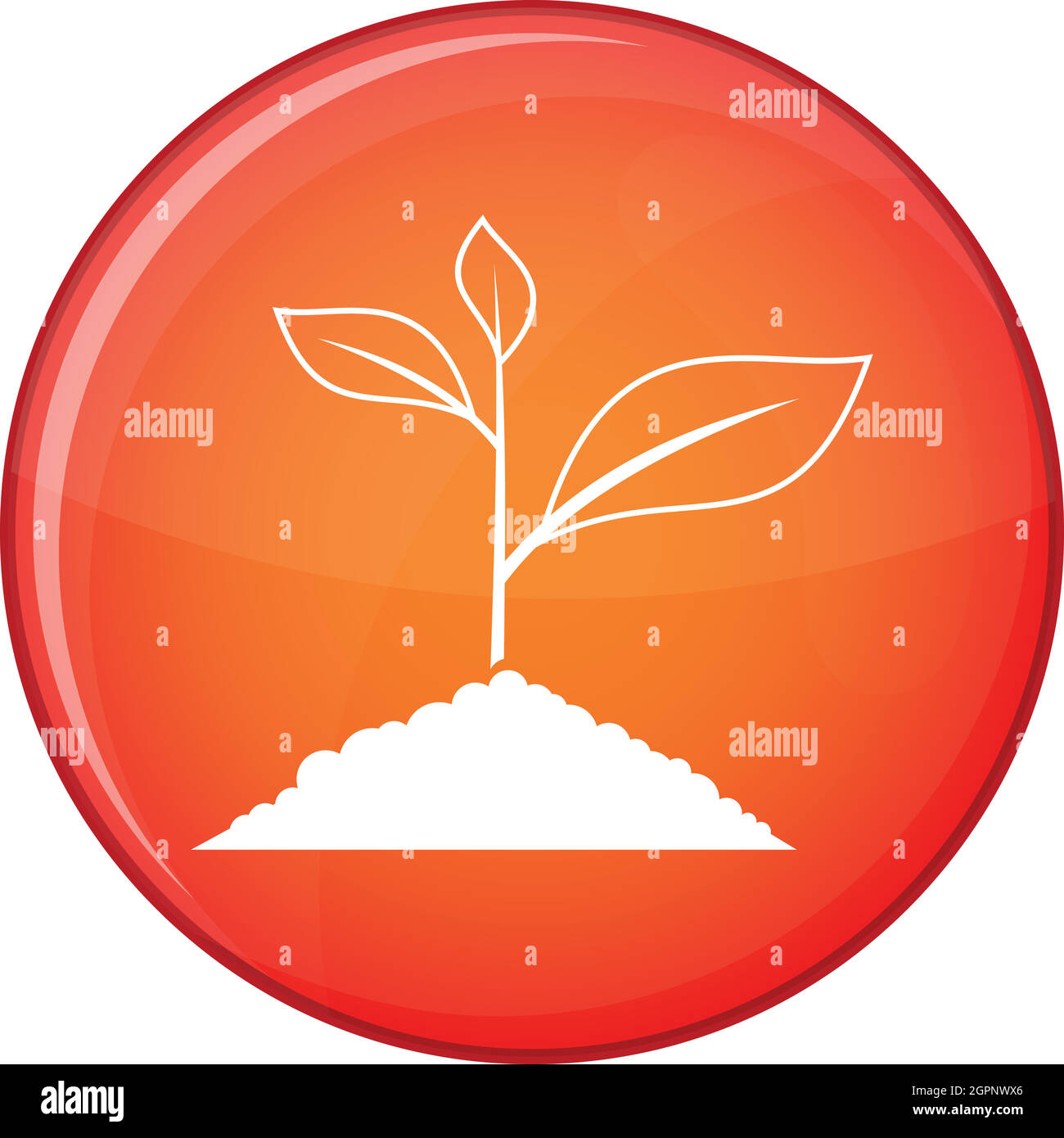 Seed plant icon Stock Vector Images - Alamy