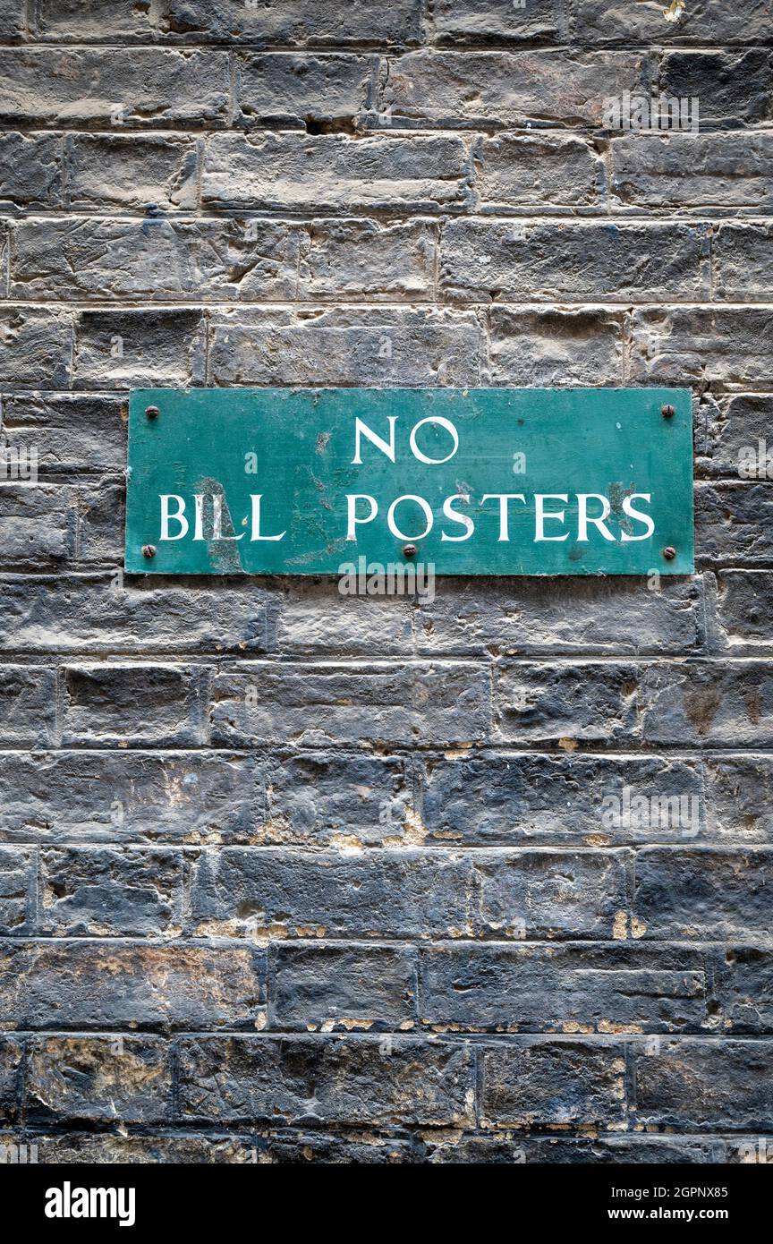 Bill posters hi-res stock photography and images - Alamy