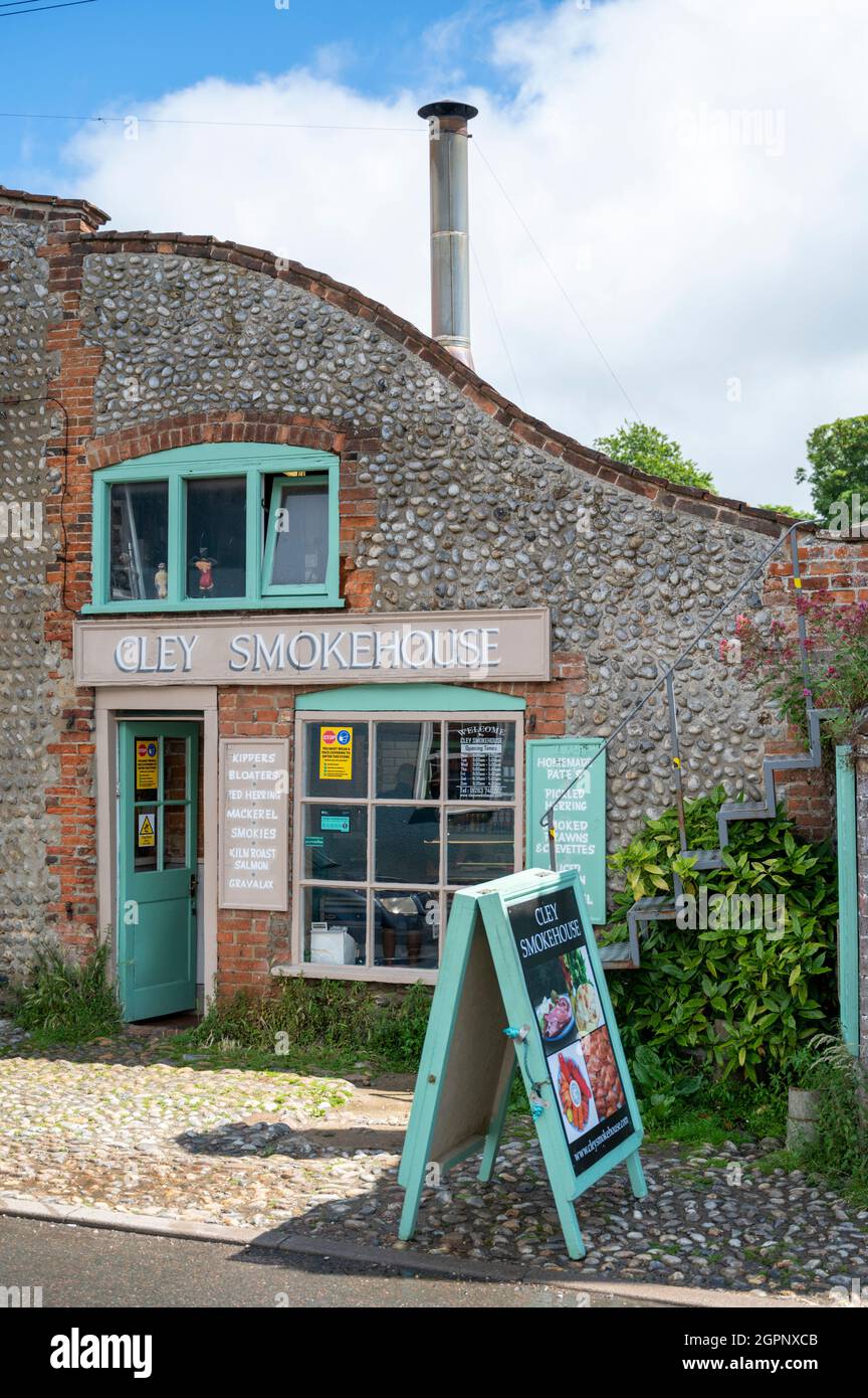 Cley Smoke House, Cley, Norfolk UK Stock Photo - Alamy