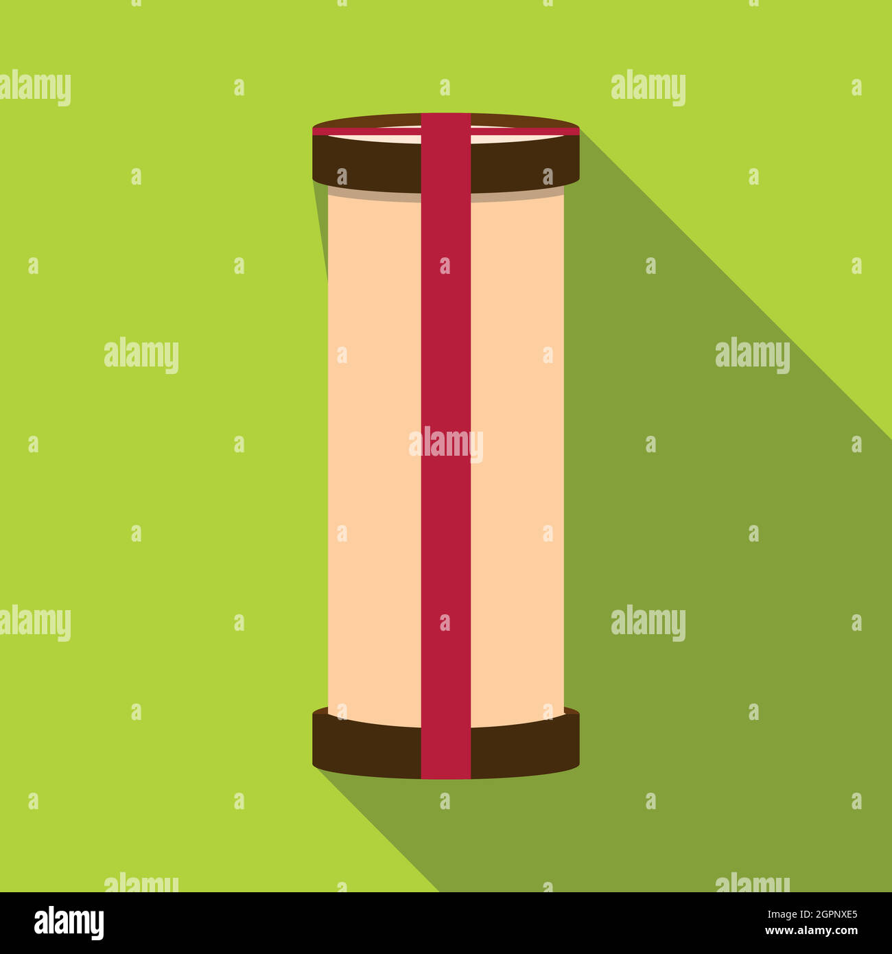 Plastic glass icon, flat style Stock Vector Image & Art - Alamy