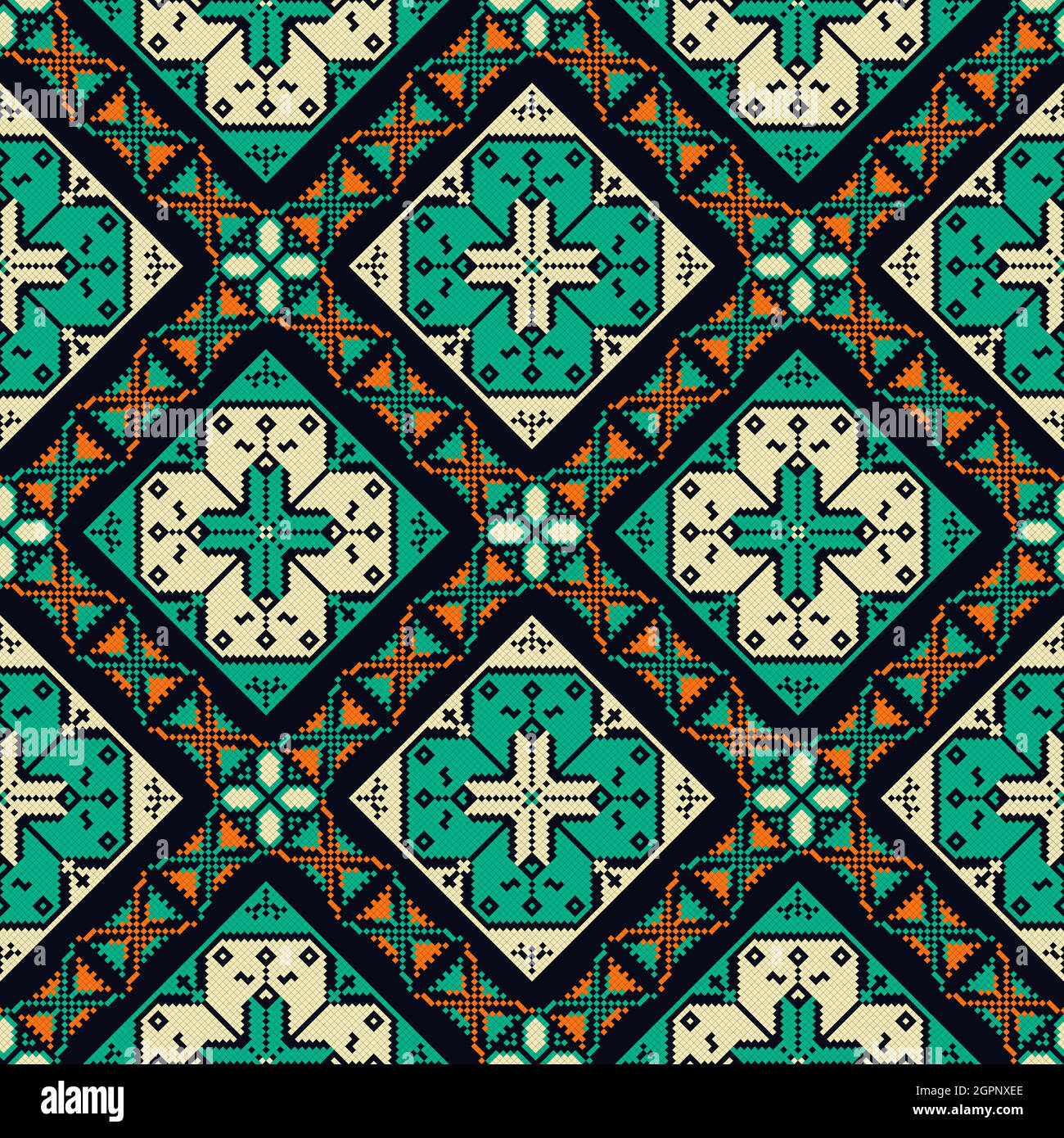 Romanian traditional pattern 12 Stock Vector Image & Art - Alamy