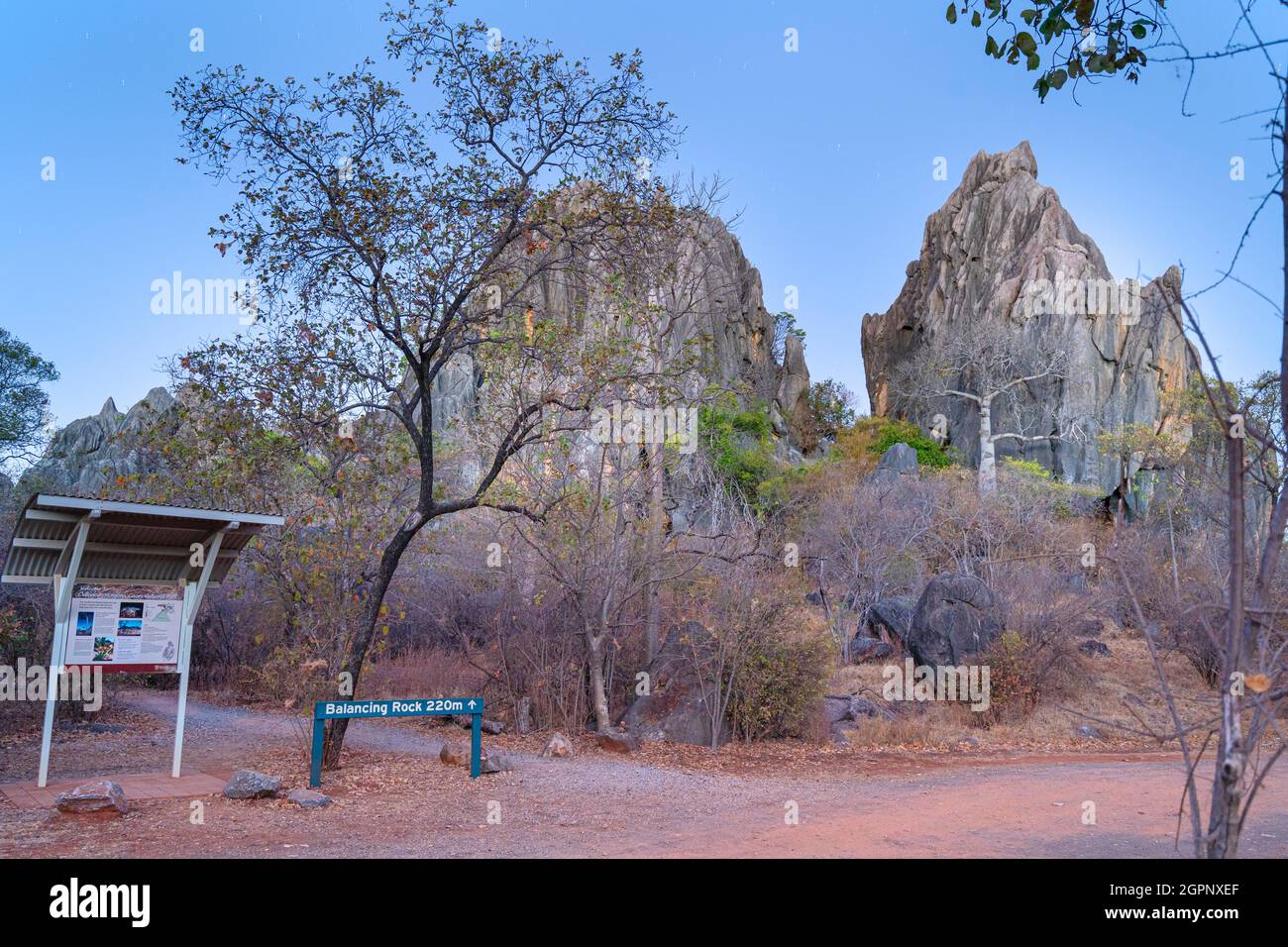 Limestone outcrop at Chillagoe-Mungana Caves National park, North ...