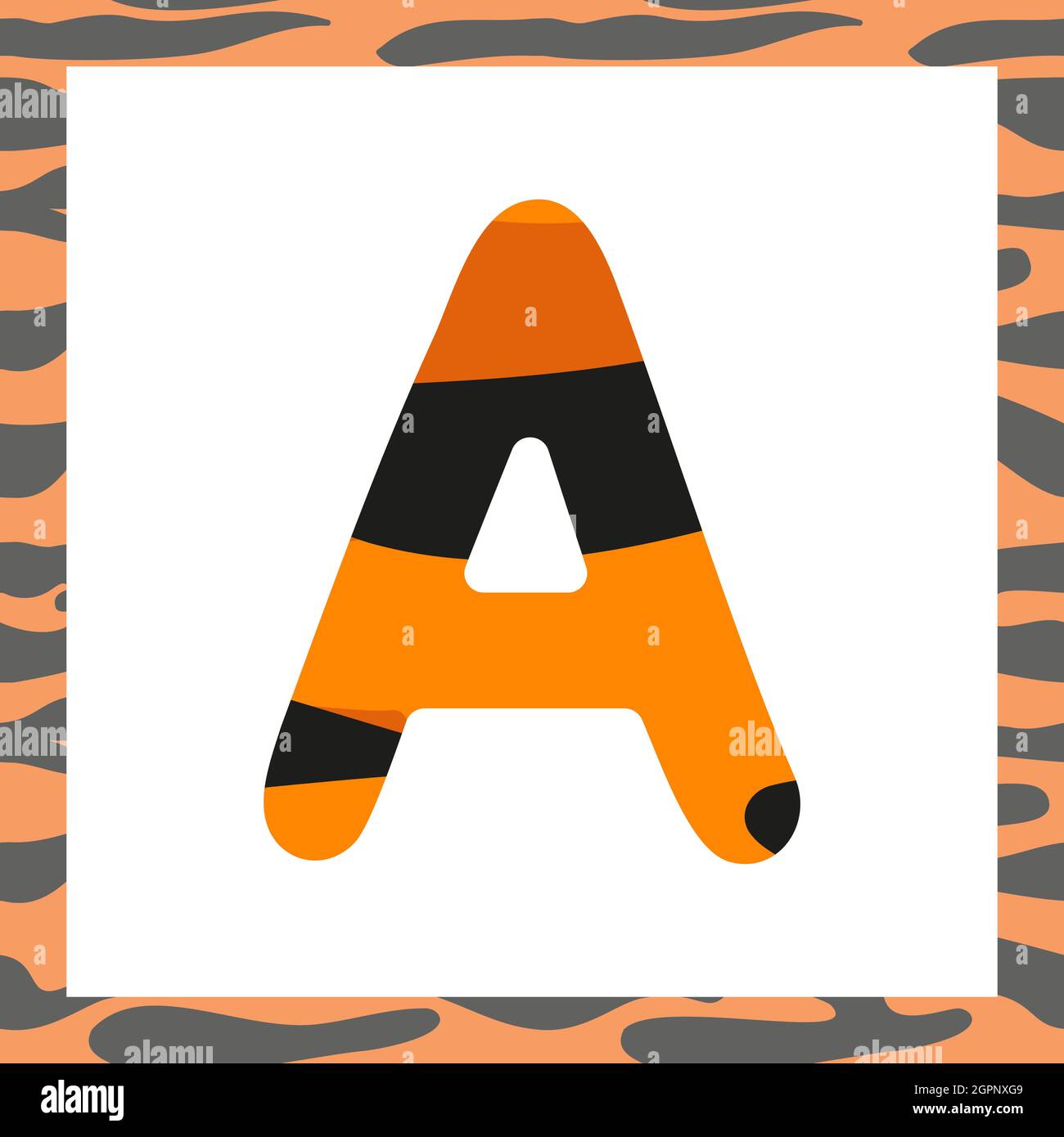 Tiger Stripe Font Tiger Stripe Fonts Etsy.de