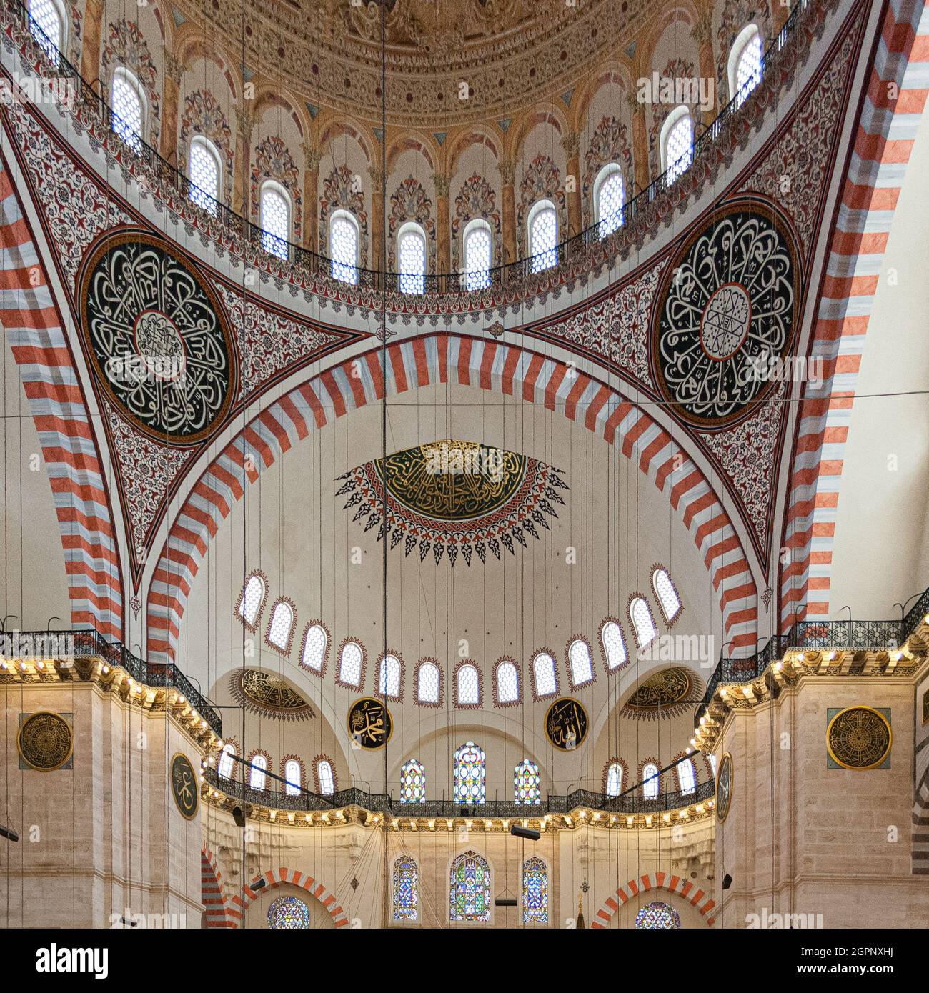 Interior view of the vaulted ceiling hi-res stock photography and ...