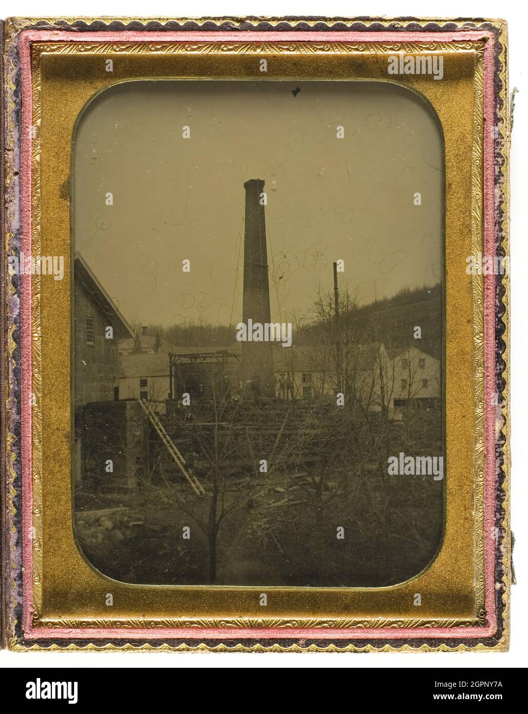 19th century factory america hi-res stock photography and images - Alamy