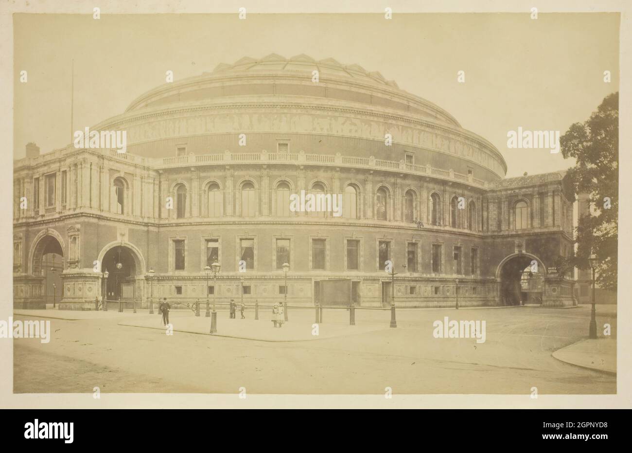 Royal Albert Hall, 1850-1900. [Circular concert hall in South ...
