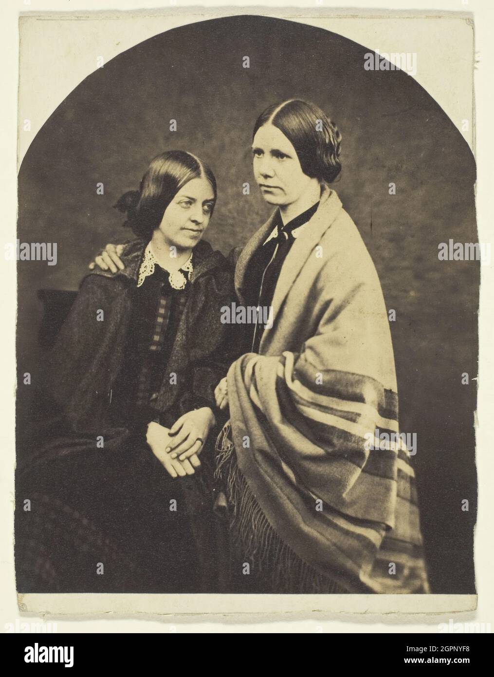 Mrs. Craik [left], 1848/60. [Portrait of British novelist and poet ...
