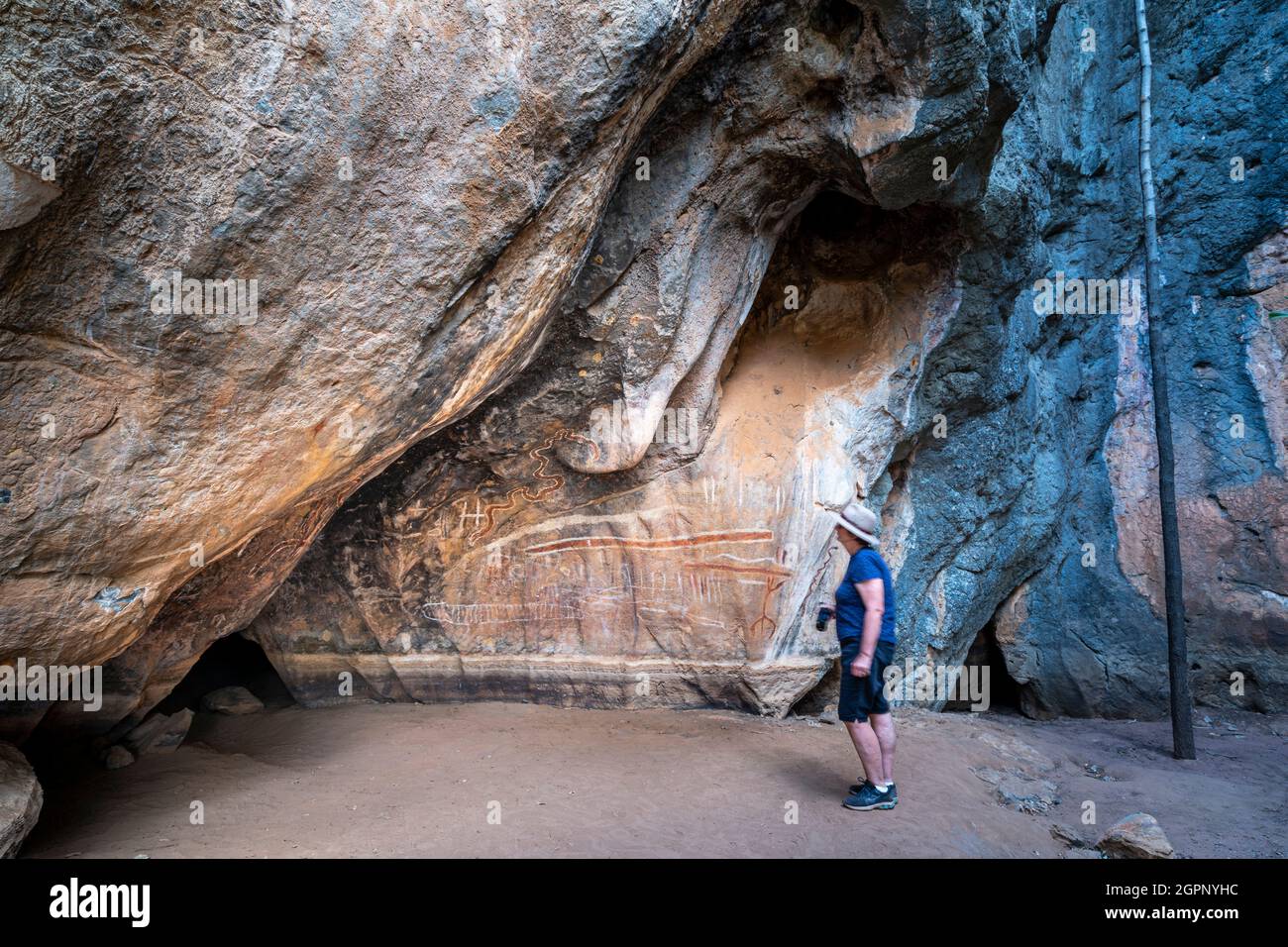 Mungana Rock Art site, Chillagoe-Mungana Caves National Park, North ...