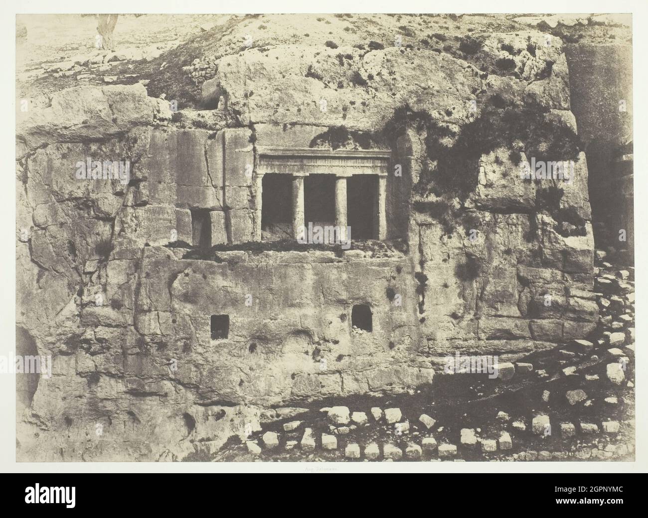 Jerusalem, Valley of Josaphat, Tomb of St. James (Jérusalem, Vallée de ...