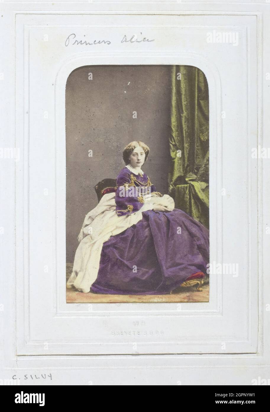 Princess Alice, 1860-69. [Probably a portrait of Princess Alice ...