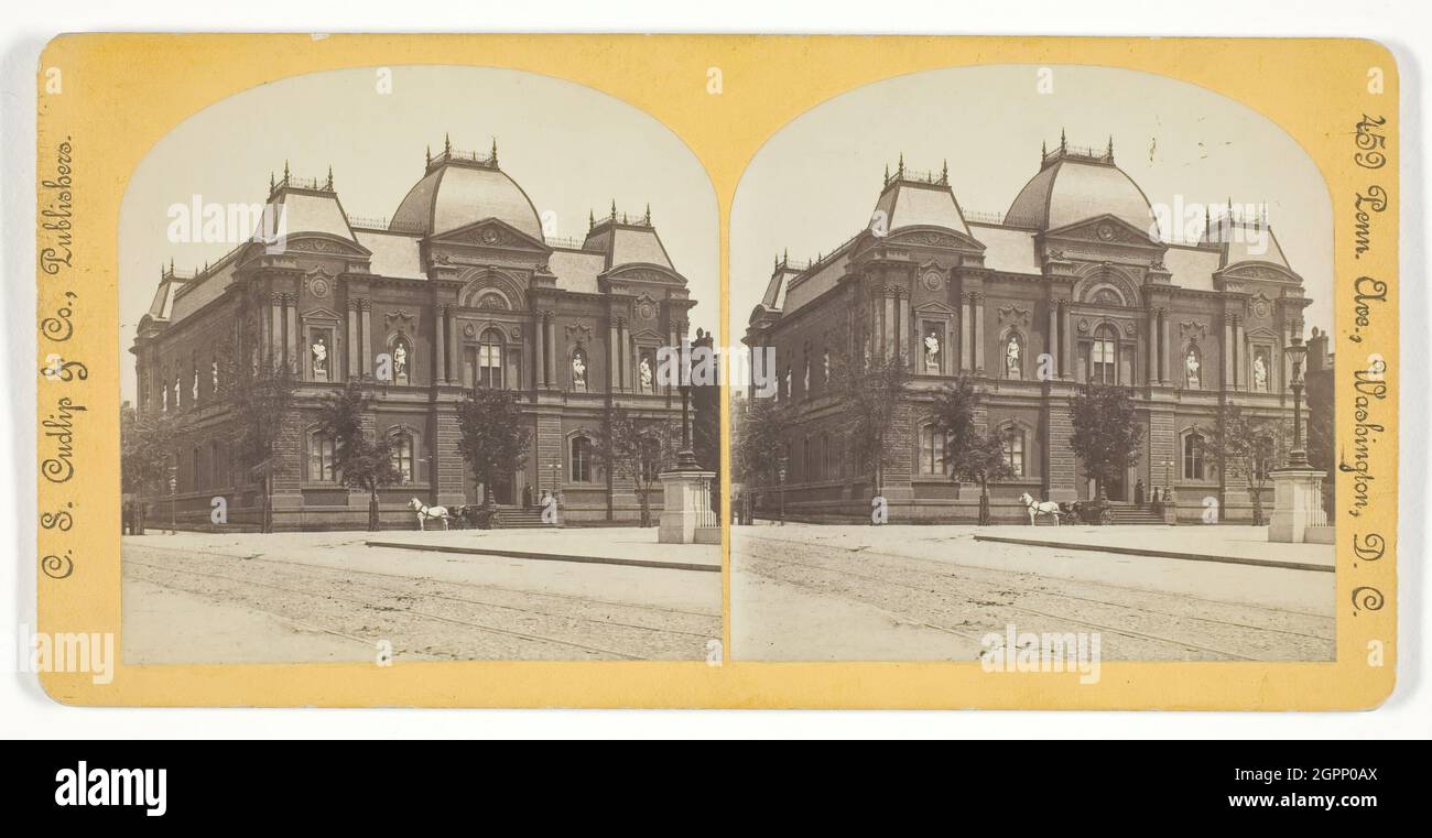 Corcoran Art Gallery, late 19th century. [Corcoran Gallery of Art in ...