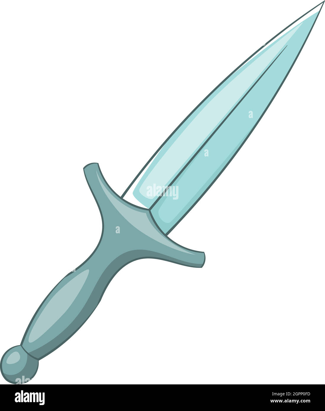 Hunting knife icon, cartoon style Stock Vector Image & Art - Alamy