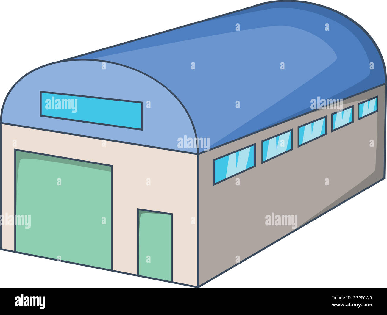 Warehouse building logistic icon hi-res stock photography and images ...