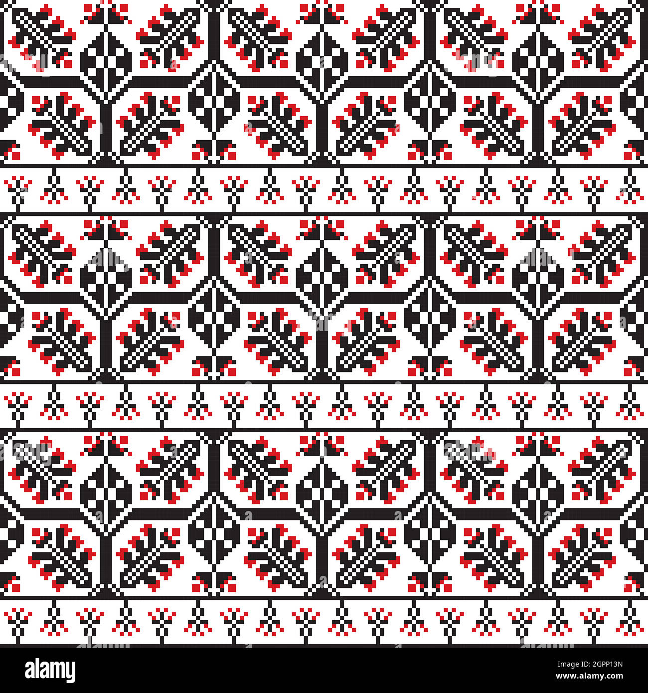 Romanian traditional pattern Stock Vector Image & Art - Alamy