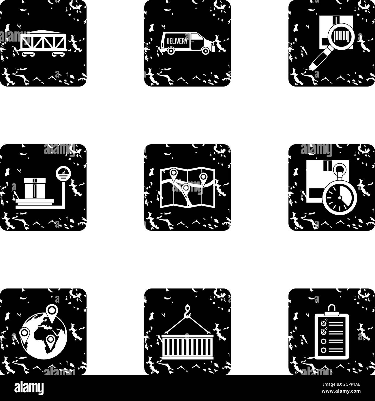 Cargo scales Stock Vector Images - Alamy