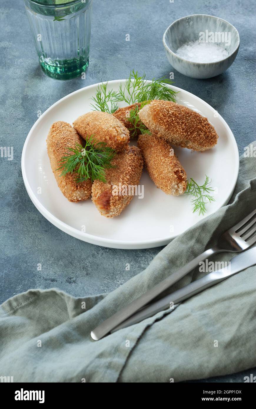 Potato chicken cheese buffet hi-res stock photography and images - Alamy