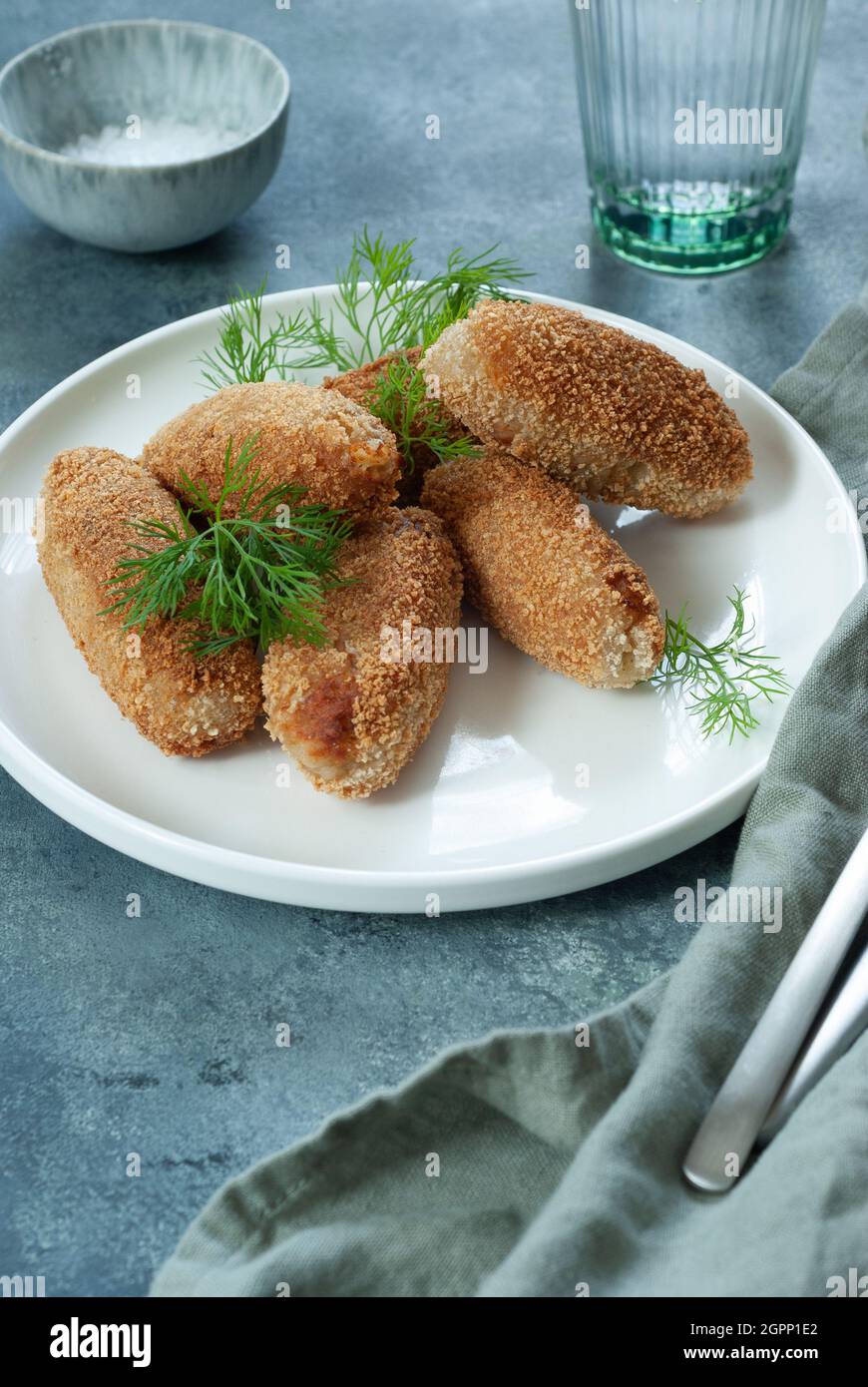 Croquette appetizer hi-res stock photography and images - Alamy