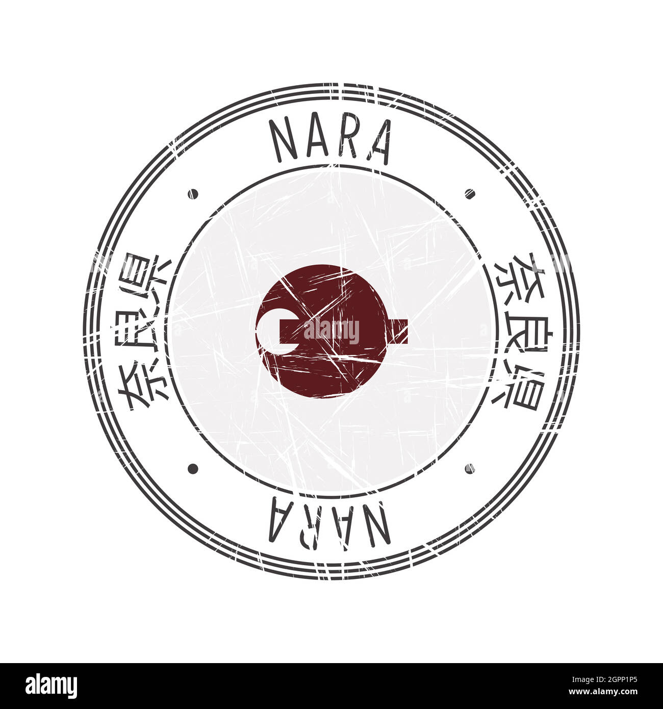 Nara map Stock Vector Images - Alamy
