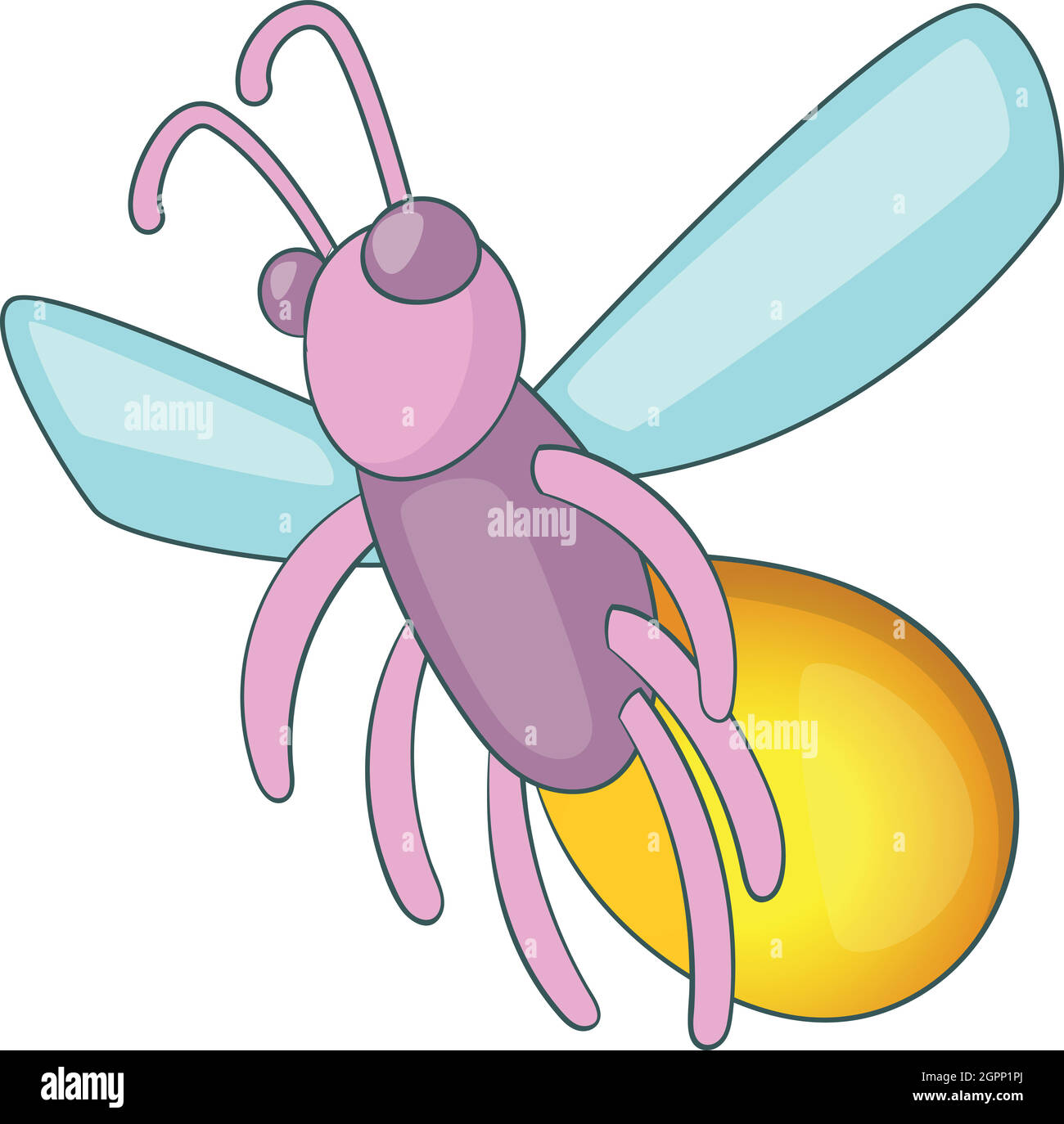 Firefly icon, cartoon style Stock Vector Image & Art - Alamy