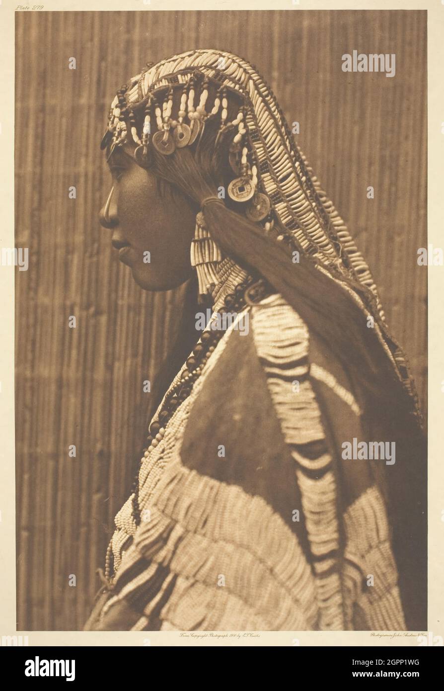 Native American Woman Profile