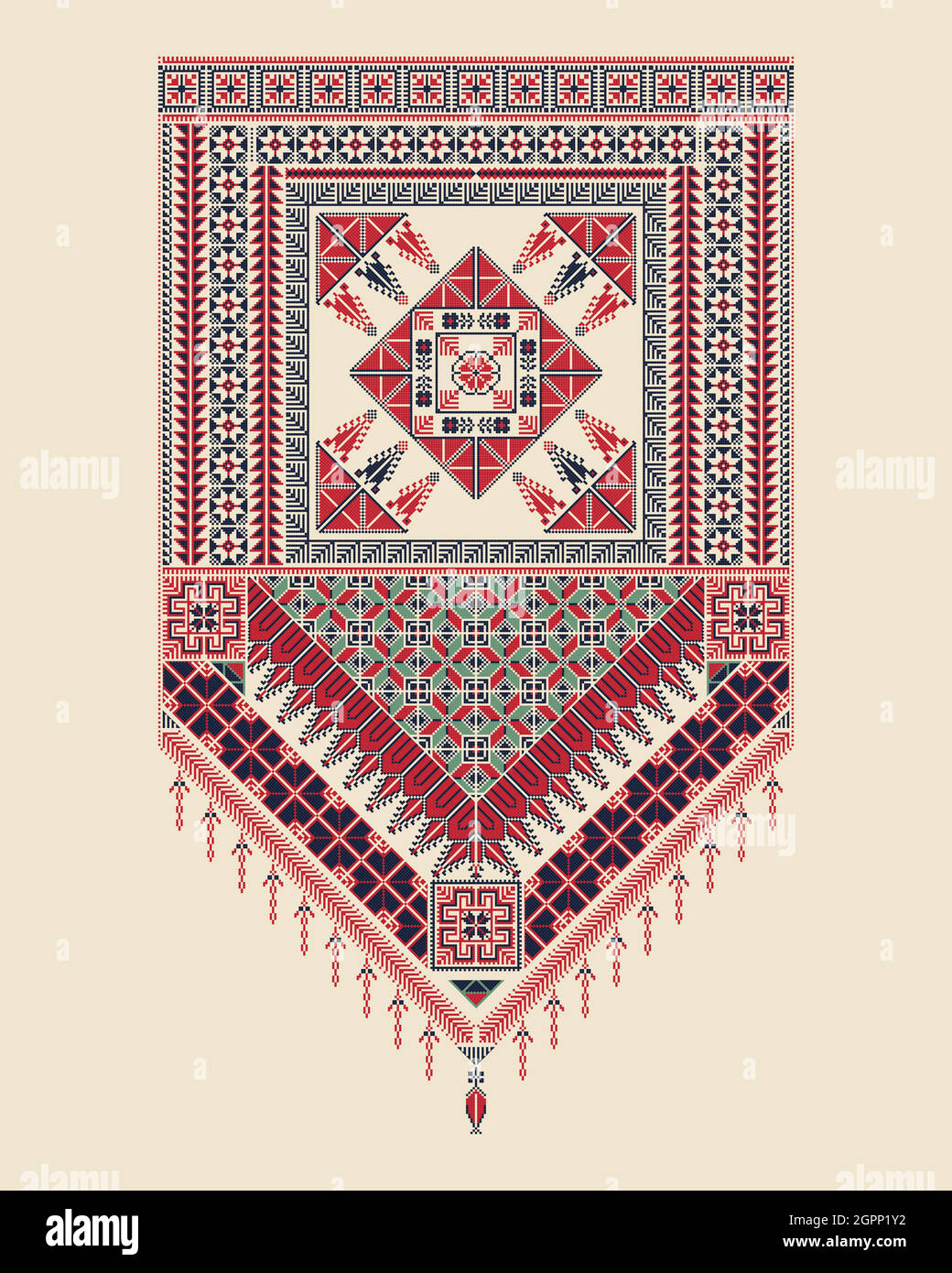 Palestinian pattern 17 Stock Vector Image & Art - Alamy