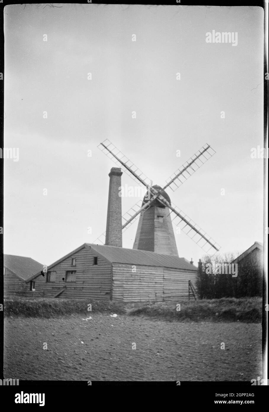 Newington Mill, Newington, Ramsgate, Thanet, Kent, 1929. A view of ...