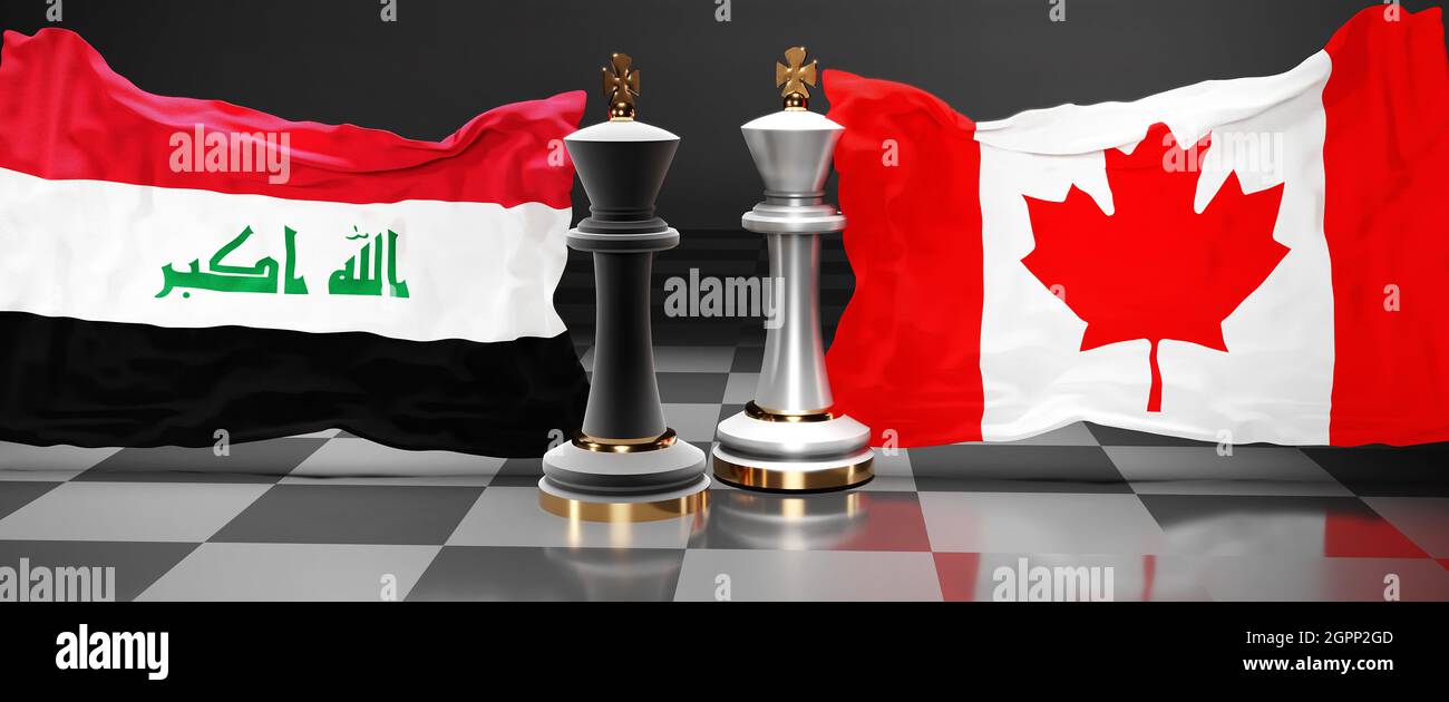 Canada and iraq talks hi-res stock photography and images - Alamy