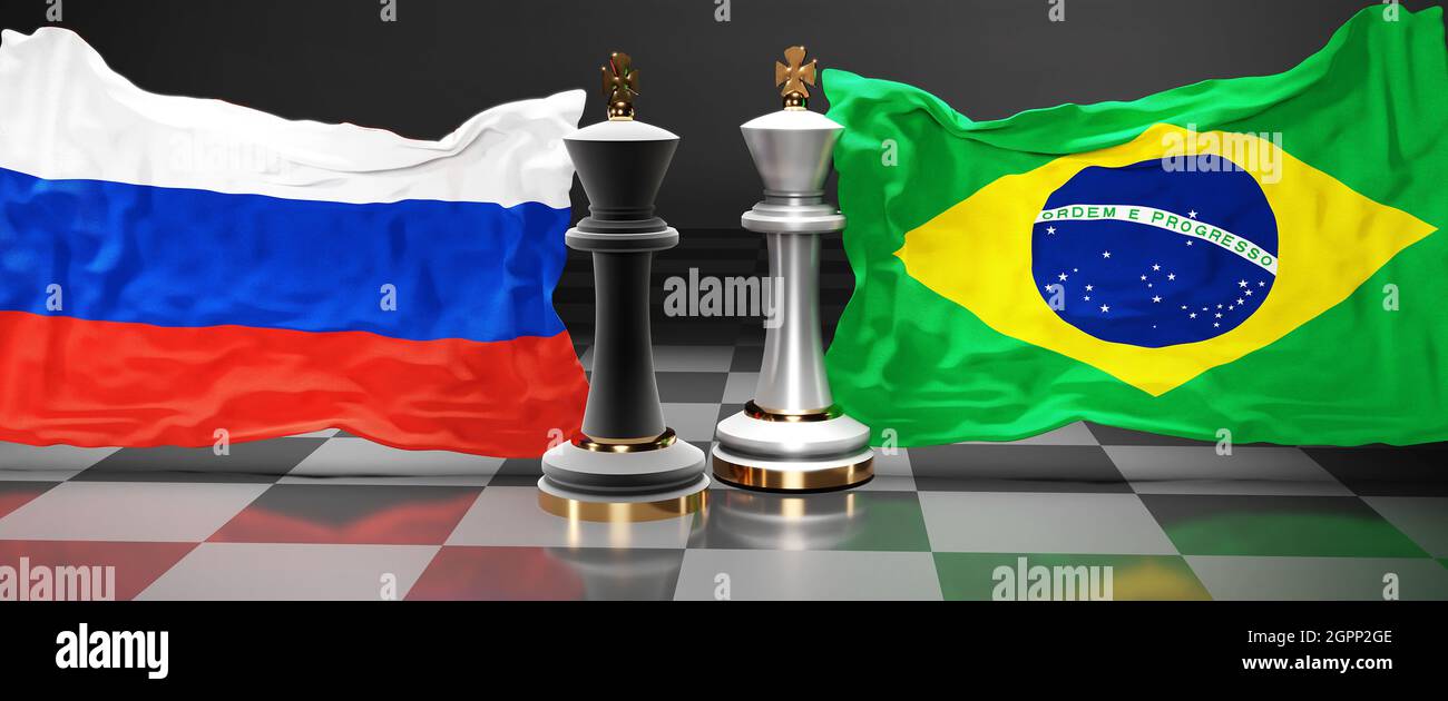 Russia and brazil hi-res stock photography and images - Alamy