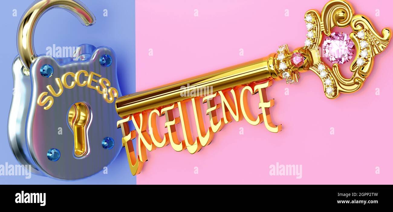 Key to success is Excellence - to win in work, business, family or life ...