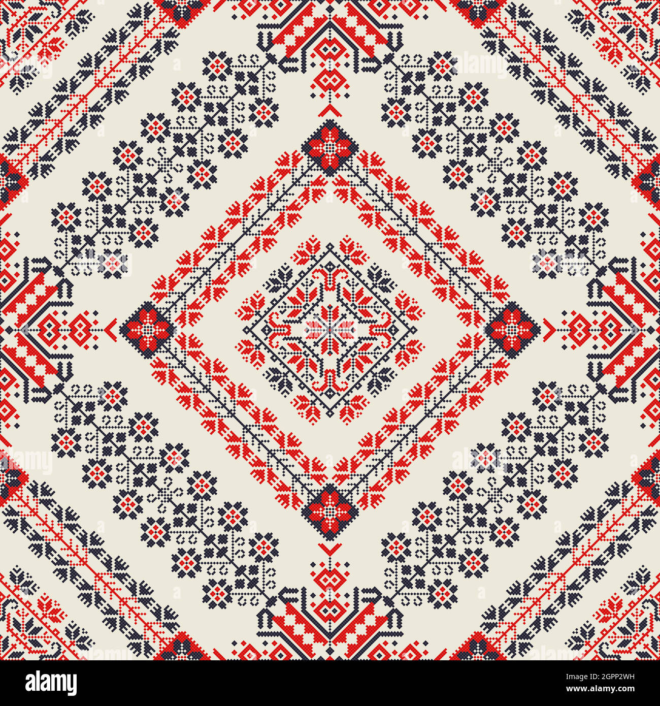 Romanian traditional pattern 165 Stock Vector Image & Art - Alamy