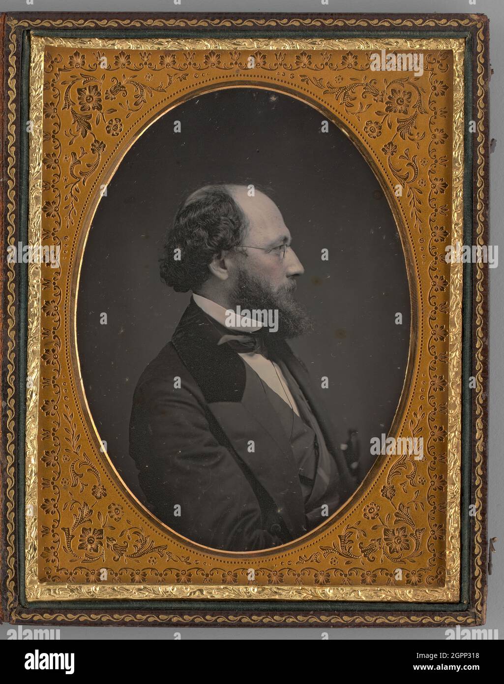Untitled (Stephen Johnson Field), 1854. [Portrait of American jurist ...