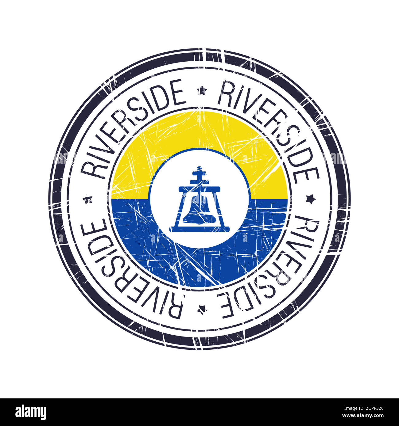 City of Riverside, California vector stamp Stock Vector Image & Art - Alamy