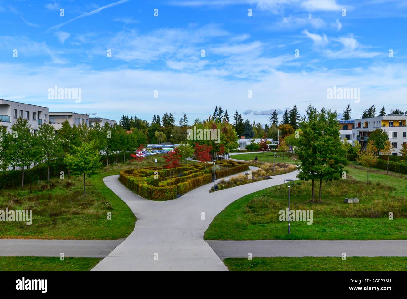 Sheridan-Park - an artificial recrartional area and park in western ...