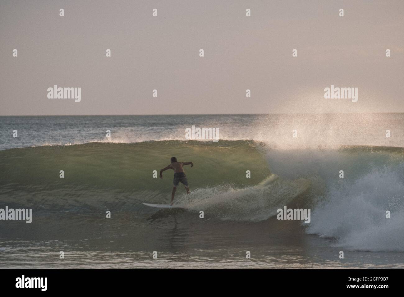 surf perfect spot barrel Stock Photo - Alamy