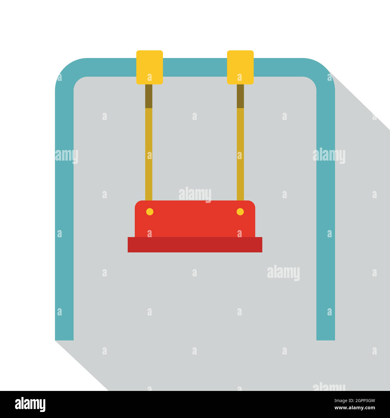 Wood garden swing Stock Vector Images - Alamy