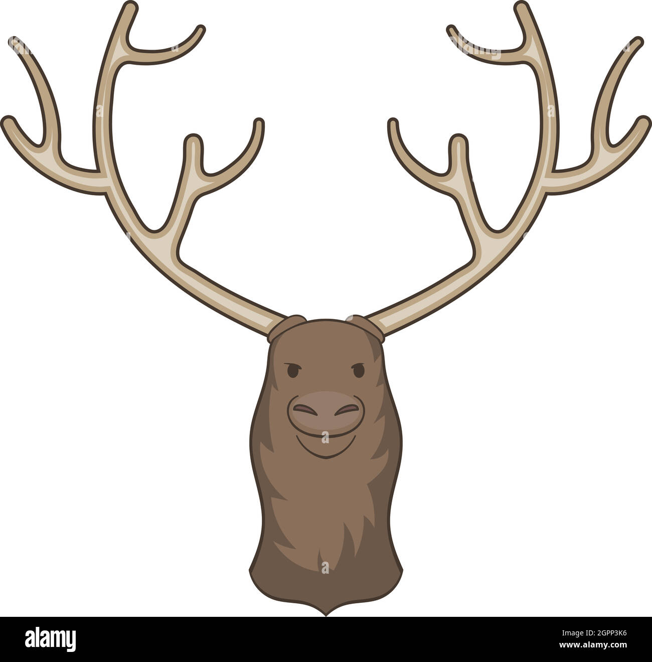 Moose symbol Stock Vector Images - Alamy