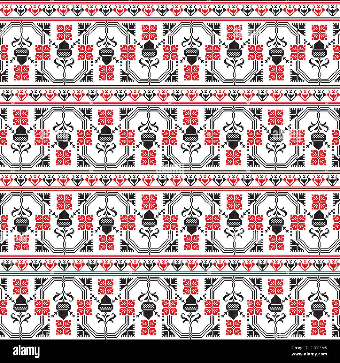 Romanian traditional pattern Stock Vector Image & Art - Alamy