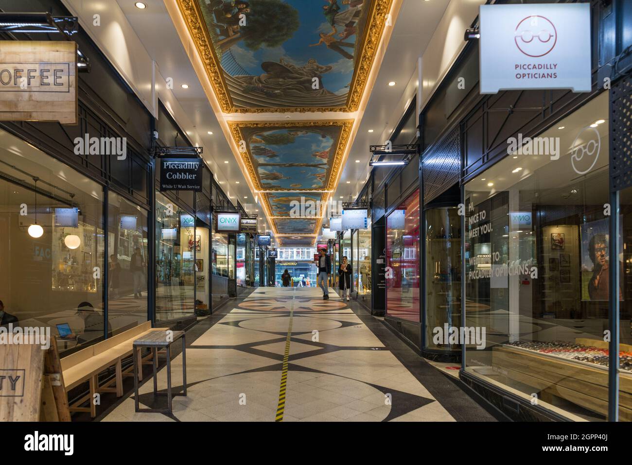 Piccadilly Arcade on New Street in Birmingham is a former cinema that ...