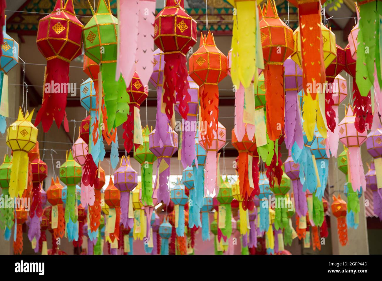 Chinese Paper Lanterns Stock Photo - Alamy