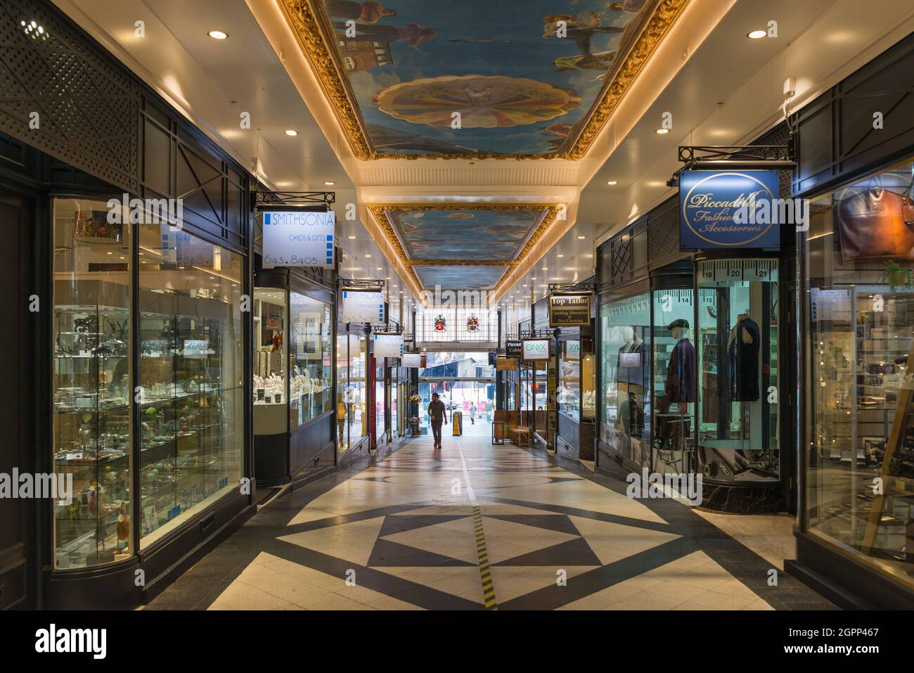 Piccadilly Arcade on New Street in Birmingham is a former cinema that ...