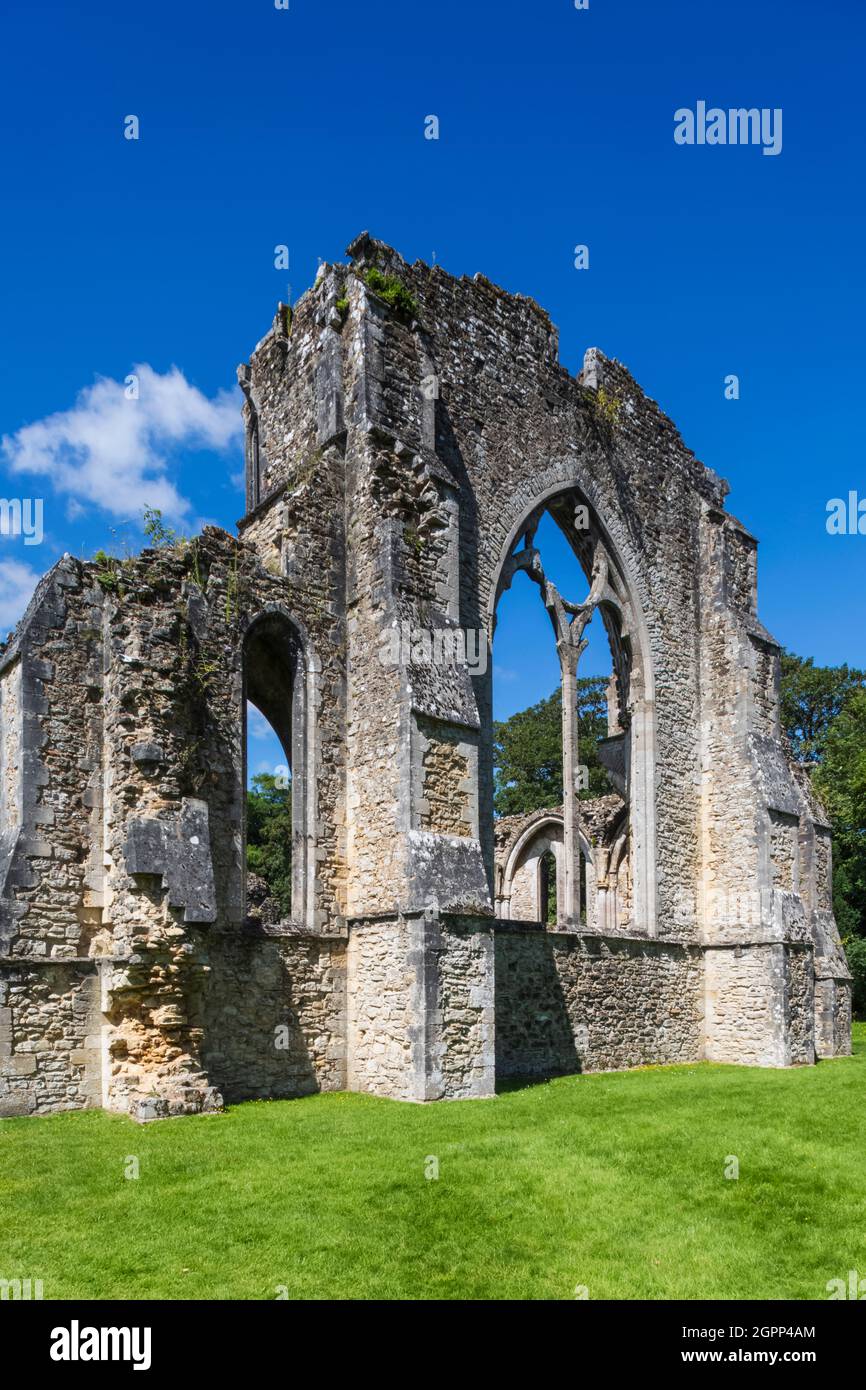 England, Southampton, Netley Abbey, The Ruins of Netley Abbey Stock ...