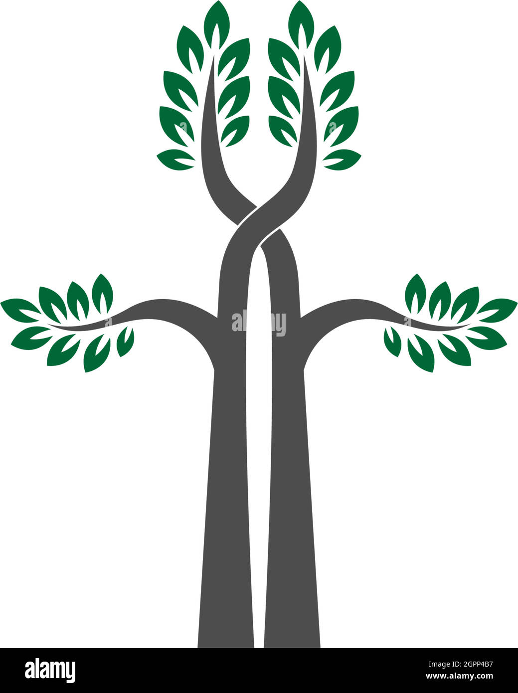 Tree icon Tree branch design vector illustration Stock Vector Image ...