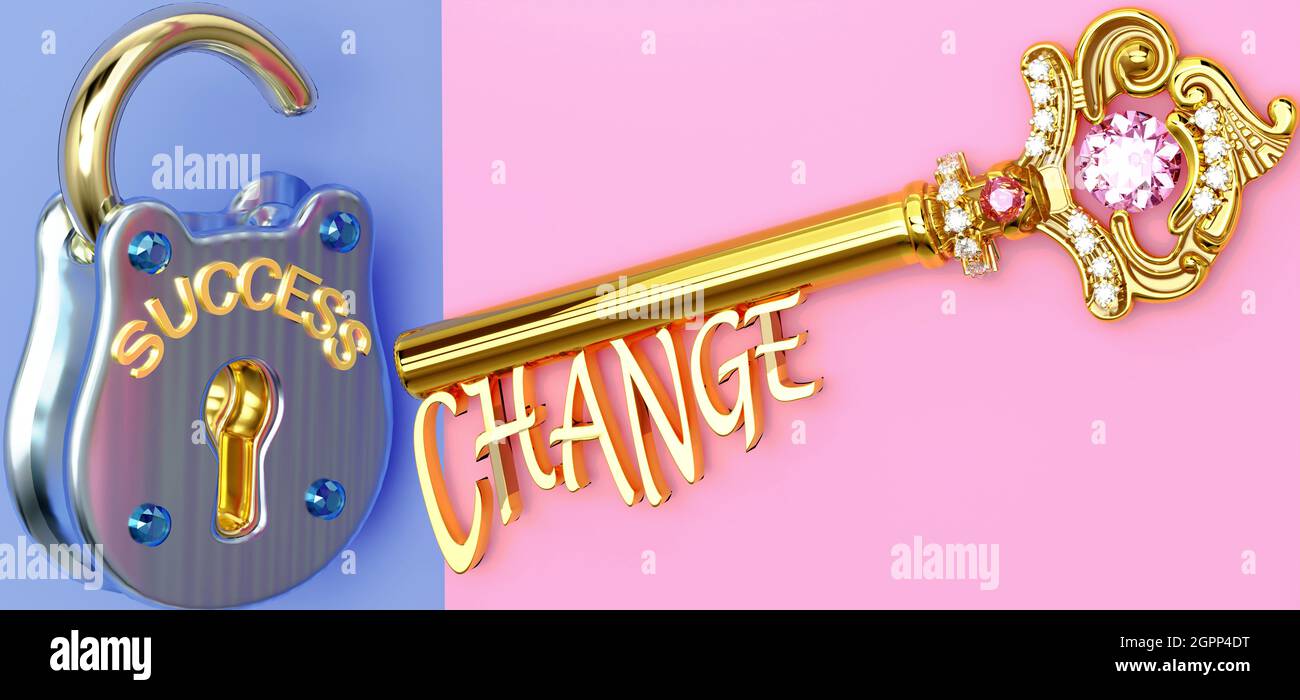 Key to success is Change - to win in work, business, family or life you ...