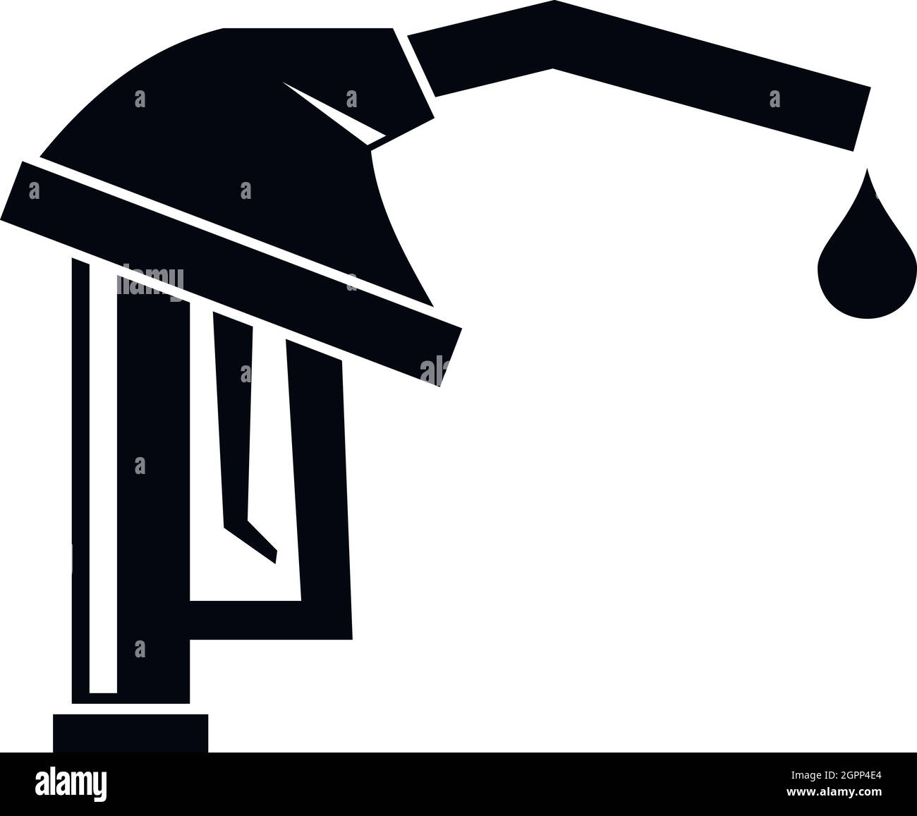 Gasoline pump nozzle icon, simple style Stock Vector Image & Art - Alamy