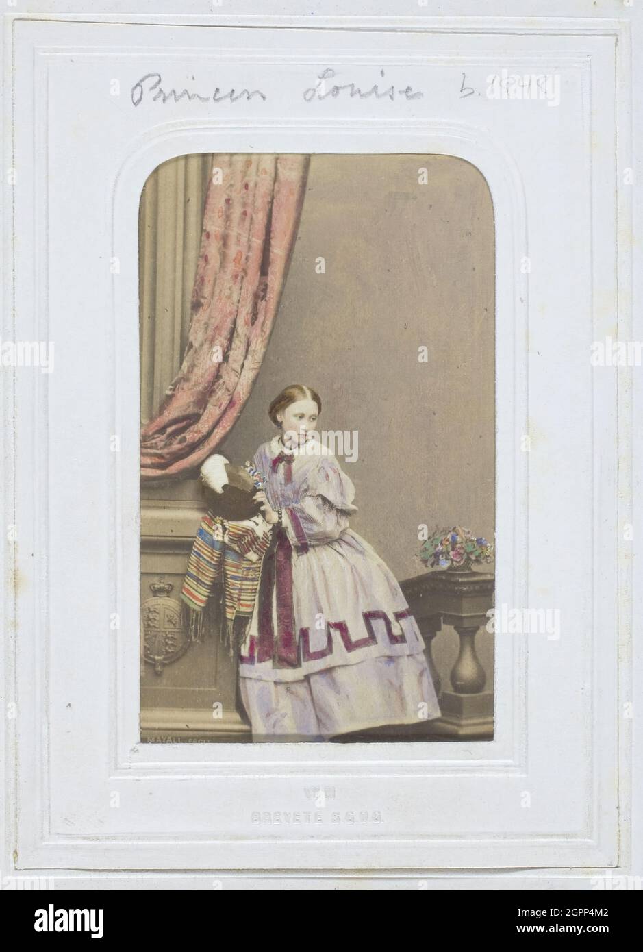 H.R.H. The Princess Louisa, 1861. [Portrait of Princess Louise ...