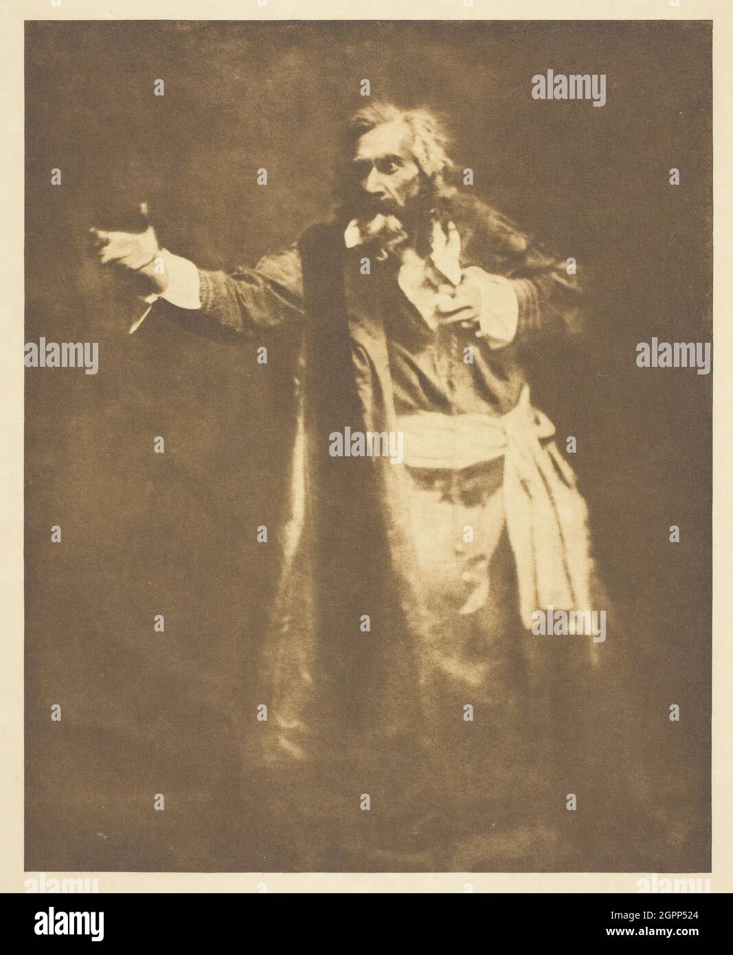Shylock - A Sketch, c. 1899. Photogravure, no. 9 from the portfolio ...